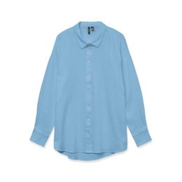 V&eacute;ro Moda Vero Moda Bluse 'VMNatali Nia' Damen Gr&ouml;&szlig;e XXL hellblau