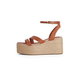 Tommy Hilfiger Sandale Damen Gr&ouml;&szlig;e 36 cognac