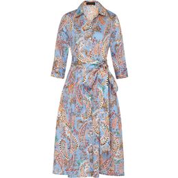 Reitmayer Paisley-Hemdblusenkleid Bleu/Bunt (Gr&ouml;&szlig;e: 36)