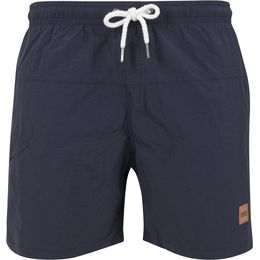 Urban Classics Block Swim Shorts Badeshort navy in XXL TB1026 navy