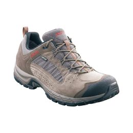 Meindl Halbschuh Journey Pro GTX Schilf/Rot (Größe: 7)