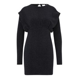 Yas Petite Kleid 'DISNA' Damen Gr&ouml;&szlig;e 34 schwarz / silber Winterkleid