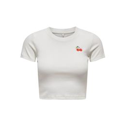 Only T-Shirt 'ONLFRUITY' Damen Gr&ouml;&szlig;e XS gr&uuml;n / rot / wei&szlig;