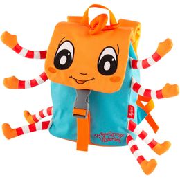 Kinderrucksack Sigikid "Spinne Widerlich Rucksack Sigikid & Friends", Kinder, Gr. B/H/T: 28cm x 38cm x 14cm, orange, Polyester, Rucksäcke