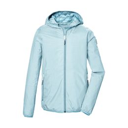 Outdoorjacke Killtec "KOS 109 WMN JCKT", Damen, Gr. 36, blau, Oberstoff: 100% Polyester (recycelt), Futter: 100% Polyester, sportlich, Jacken, Leichte, wasserdichte Damenjacke, atmungsaktiv, nachhaltig, PFAS-frei