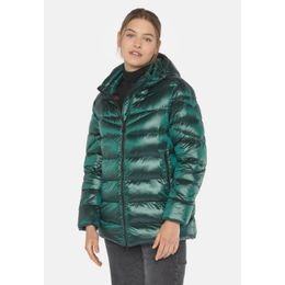 Fuchs & Schmitt Steppjacke FUCHS SCHMITT "Steppjacke Thermore", Damen, Gr. 36, grün, 100% Polyamid, unifarben, casual, normal, ohne Ausschnitt, Langarm, Jacken, mit Kapuze