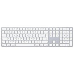 Apple Magic Keyboard (2017) mit Ziffernblock Wireless - Silber - QWERTY - Schwedisch