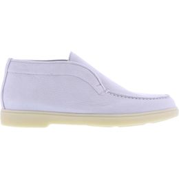 Santoni Loafer - Dames Santoni Loafer - Gr. 36,5 (EU) - in Wei&szlig; - f&uuml;r Damen