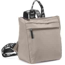 ELBSAND Damen Rucksack, Braun, Taschen, Material: Textil