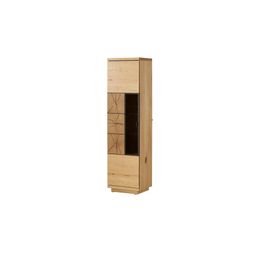 Gray & Jones Vitrine Black Coast Two ¦ holzfarben ¦ Maße (cm): B: 53 H: 200 T: 42.0 » Höffner