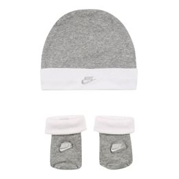 Nike Sportswear Set 'Futura' Jungen Größe 50/92 grau / weiß