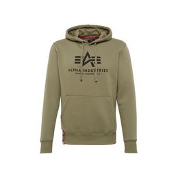 Alpha Industries Sweatshirt Herren Gr&ouml;&szlig;e XL oliv / schwarz