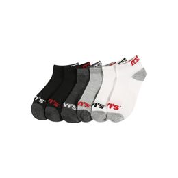 Levi's LEVI'S Socken M&auml;dchen Gr&ouml;&szlig;e 28/30 grau / dunkelgrau / rot / schwarz / wei&szlig;