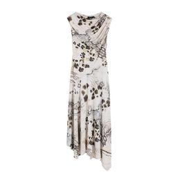 Desigual Kleid Damen Gr&ouml;&szlig;e 40 beige / braun / cappuccino Winterkleid