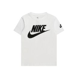 Nike Sportswear Shirt 'Futura Evergreen' Jungen Gr&ouml;&szlig;e 116 schwarz / wei&szlig;