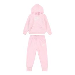 Nike Sportswear Jogginganzug Jungen Größe 86/92 rosa / weiß