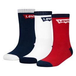 Levi's LEVI'S Socken M&auml;dchen Gr&ouml;&szlig;e 31 marine / rot / wei&szlig;