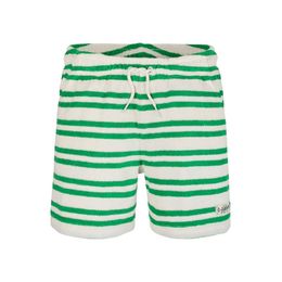 Tommy Hilfiger Shorts Jungen Gr&ouml;&szlig;e 128 gr&uuml;n / wei&szlig;