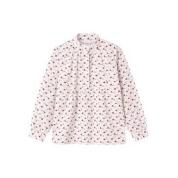 name it Bluse Mädchen Größe 128 grün / rosa / rot / weiß
