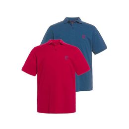 JP1880 Shirt male Blue, Red size 5XL