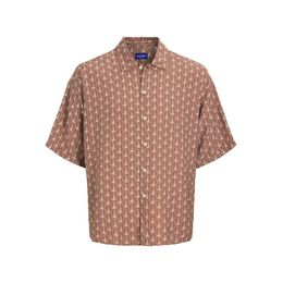 Jack & Jones JACK & JONES Hemd Herren Gr&ouml;&szlig;e S ecru / braun / rostbraun