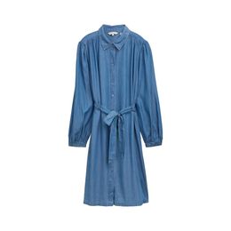 Tom Tailor Kleid Damen Gr&ouml;&szlig;e 44 blue denim Winterkleid