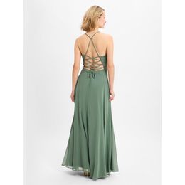 Vera Mont Abendkleid Damen Größe 40 schilf Winterkleid