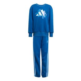 adidas Sportswear Trainingsanzug 'Adidas x Disney Lilo and Stitch' Jungen Gr&ouml;&szlig;e 122 blau / azur / hellblau / rosa