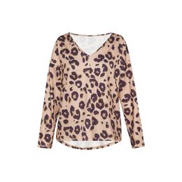 Sanika Shirt female Brown size S