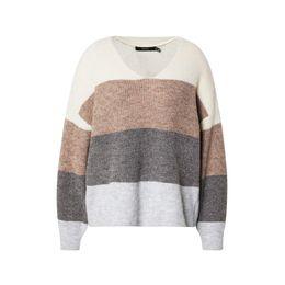 Vero Moda Curve Pullover 'VMCDesma' Damen Gr&ouml;&szlig;e XXXL beige / braun / grau / anthrazit