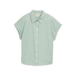 Tom Tailor Denim Bluse Damen Gr&ouml;&szlig;e M hellgr&uuml;n / offwhite