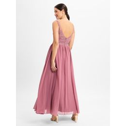 HEY KYLA Abendkleid Damen Größe 46 altrosa Winterkleid