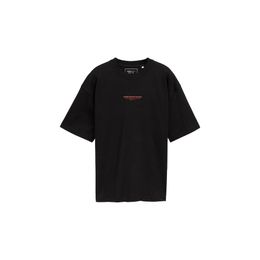 Tom Tailor Denim T-Shirt Herren Größe L rot / schwarz