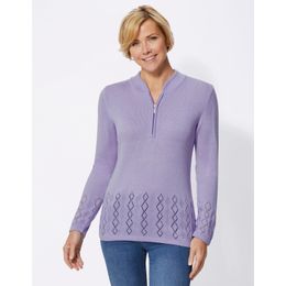Stehkragenpullover