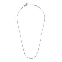 Fossil Necklace male Silver size One Size