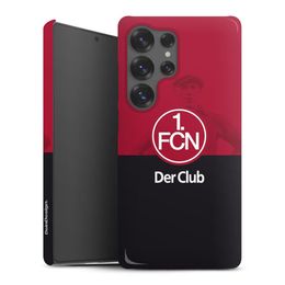DeinDesign Galaxy S25 Ultra Handy Premium Case Smartphone Handyh&uuml;lle Schutzh&uuml;lle gl&auml;nzend Official Licensed Product Der Club 1. Fc N&uuml;rnberg Premium Case