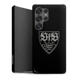 DeinDesign Galaxy S25 Ultra Handy Premium Case Smartphone Handyh&uuml;lle Schutzh&uuml;lle gl&auml;nzend Official Licensed Product Vfb Stuttgart Logo Premium Case