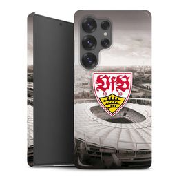 DeinDesign Galaxy S25 Ultra Handy Premium Case Smartphone Handyh&uuml;lle Schutzh&uuml;lle gl&auml;nzend Official Licensed Product Vfb Stuttgart Stadium Premium Case