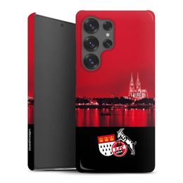 DeinDesign Galaxy S25 Ultra Handy Premium Case Smartphone Handyh&uuml;lle Schutzh&uuml;lle gl&auml;nzend 1. Fc K&ouml;ln Skyline Official Licensed Product Premium Case