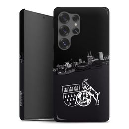 DeinDesign Galaxy S25 Ultra Handy Premium Case Smartphone Handyh&uuml;lle Schutzh&uuml;lle gl&auml;nzend Skyline Official Licensed Product 1. Fc K&ouml;ln Premium Case