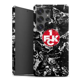 DeinDesign Galaxy S25 Ultra Handy Premium Case Smartphone Handyh&uuml;lle Schutzh&uuml;lle gl&auml;nzend Coat Of Arms 1. Fc Kaiserslautern Muster Premium Case
