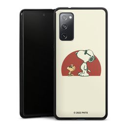 DeinDesign Galaxy S20 FE Handy Silikon H&uuml;lle Case schwarz Handyh&uuml;lle Kindheit Snoopy Official Licensed Product