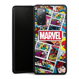 DeinDesign Galaxy S20 FE Handy Silikon H&uuml;lle Case schwarz Handyh&uuml;lle Muster Comic Marvel