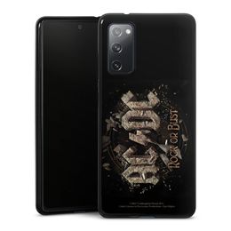 DeinDesign Galaxy S20 FE Handy Silikon H&uuml;lle Case schwarz Handyh&uuml;lle Rock Or Bust Official Licensed Product Acdc