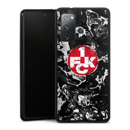 DeinDesign Galaxy S20 FE Handy Silikon H&uuml;lle Case schwarz Handyh&uuml;lle Muster 1. Fc Kaiserslautern Coat Of Arms