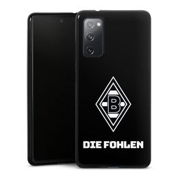 DeinDesign Galaxy S20 FE 5G Handy Silikon H&uuml;lle Case schwarz Handyh&uuml;lle Gladbach Borussia M&ouml;nchengladbach Die Fohlen