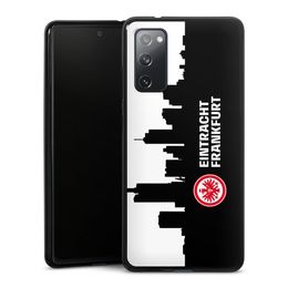 DeinDesign Galaxy S20 FE 5G Handy Silikon H&uuml;lle Case schwarz Handyh&uuml;lle Official Licensed Product Sge Eintracht Frankfurt