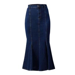 Touche Prive Skirt female Blue size L