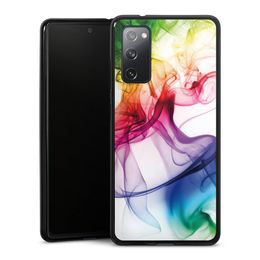 DeinDesign Galaxy S20 FE 5G Handy Silikon H&uuml;lle Case schwarz Handyh&uuml;lle Colour Rainbow Water