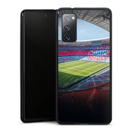DeinDesign Galaxy S20 FE 5G Handy Silikon H&uuml;lle Case schwarz Handyh&uuml;lle Fc Bayern M&uuml;nchen Stadium Fcb